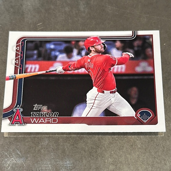 Topps | Accessories | Topps Baseball Card Red And White Uniform | Poshmark